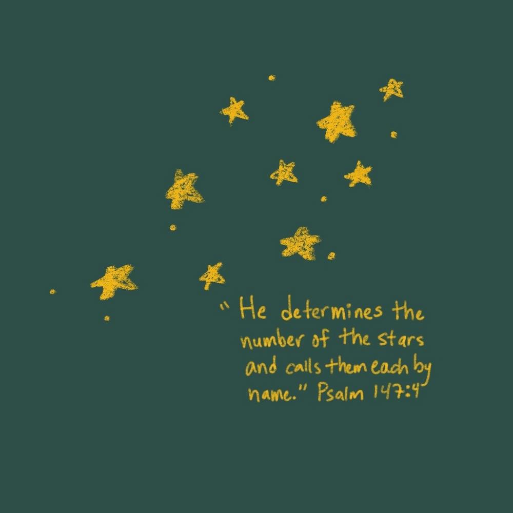 The Number Of The Stars Art Print by Phyllislourencoillustrations – Fy!