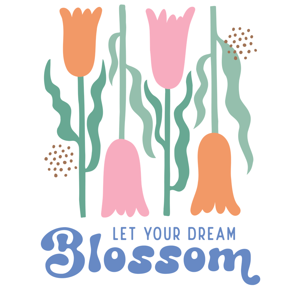 Let Your Dream Blossom Art Print by BestArt – Fy!