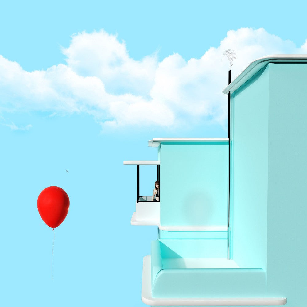 the red balloon Art Print by Michael Allmaier – Fy!