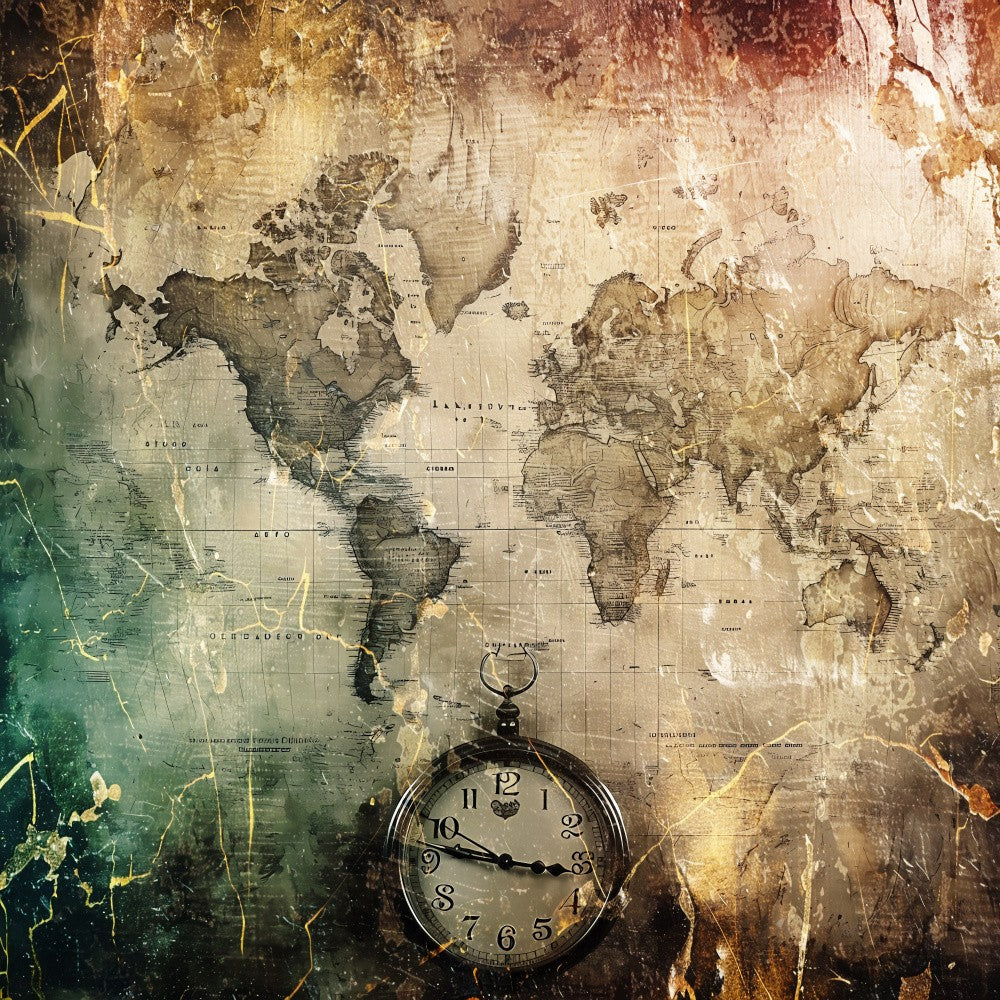 World Map Art Illustration 05 Art Print by Rafal Kulik – Fy!