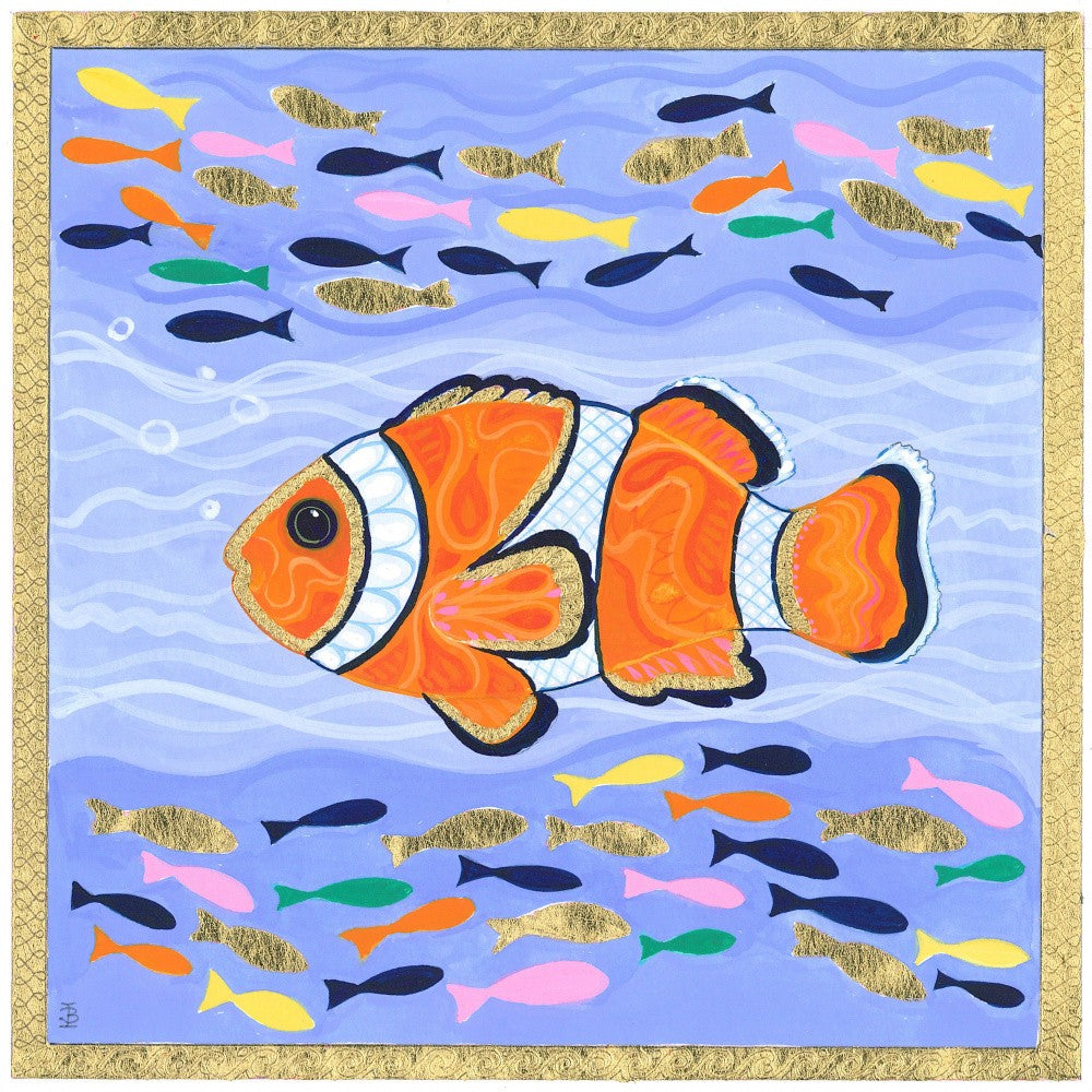 Clown Fish Art Print by Isabelle Brent – Fy!