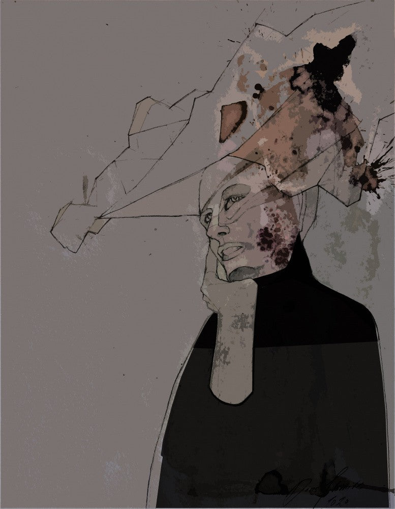 Model Art Print by Doris Schmitz – Fy!