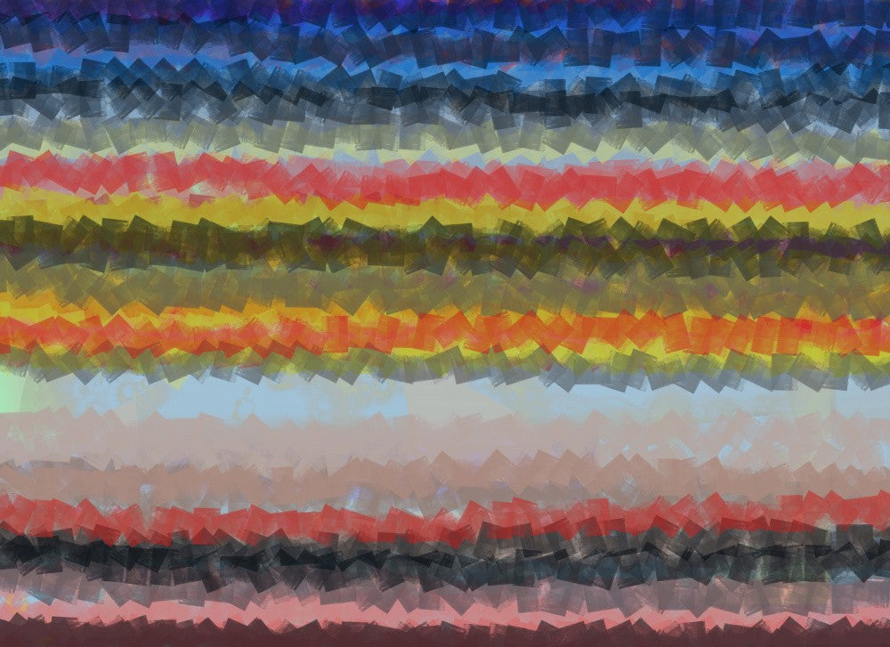 Rainbow Rhythms Art Print by Santhosh Ch – Fy!