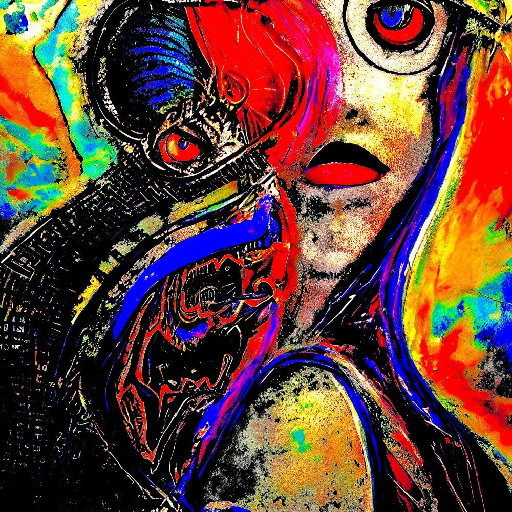 Abstract Expression of Love and Reality Through Color, Sound, and Words ...