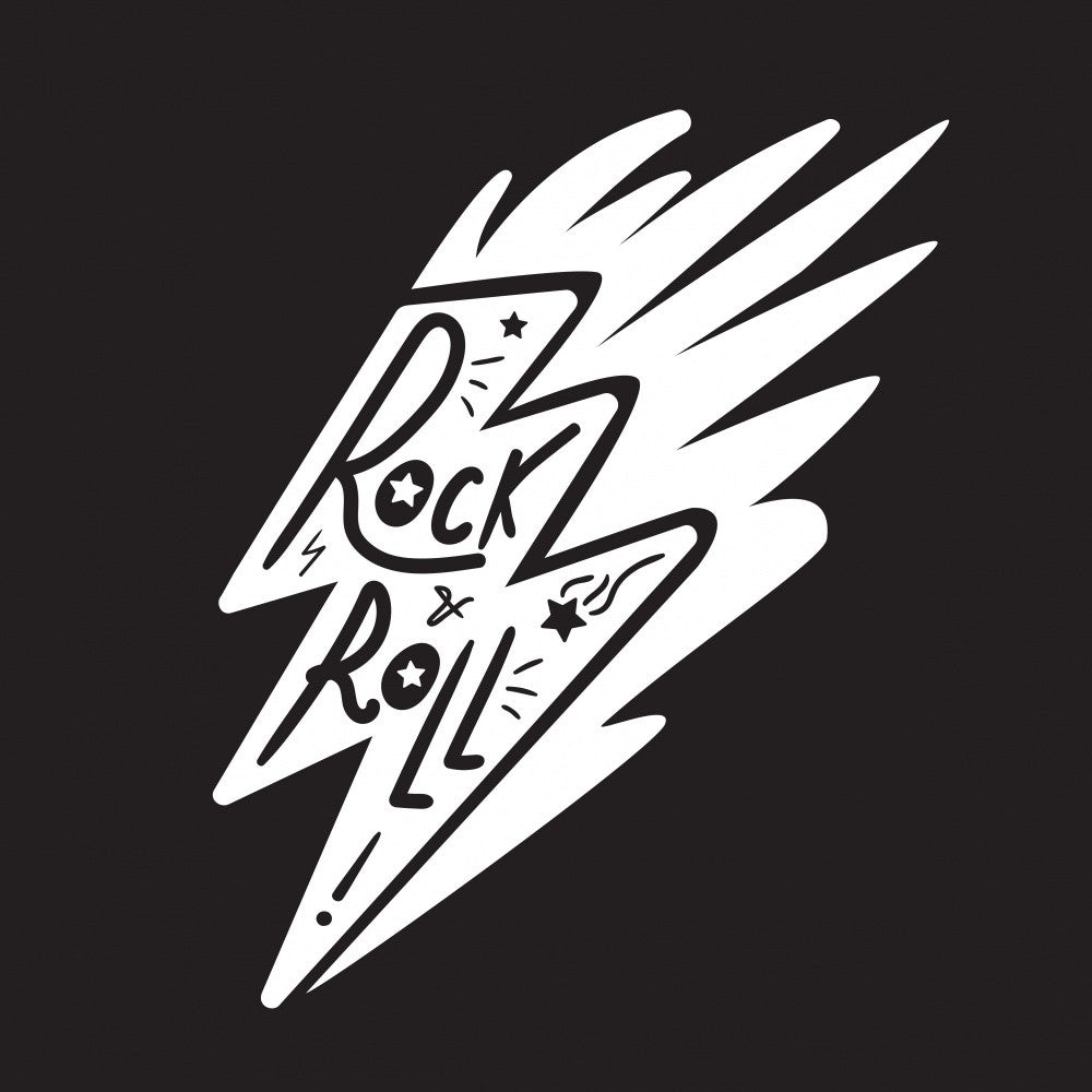 Rock Lightning Bolt Art Print by Marika Barsrsind – Fy!