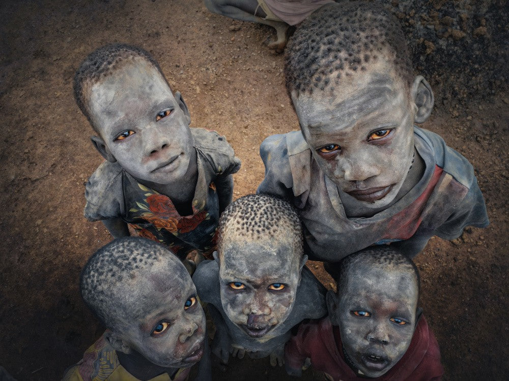 Five Mundari children Art Print by Svetlin Yosifov – Fy!
