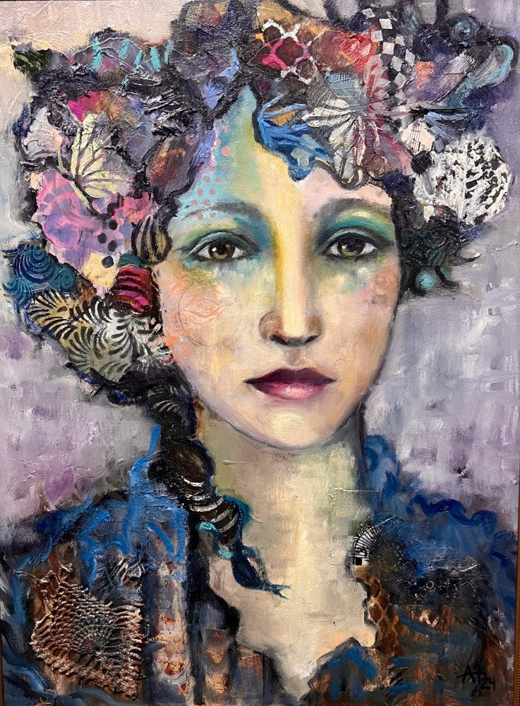 The Braid Art Print by Alexandra Higgins – Fy!