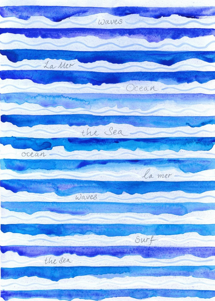 Waves Art Print by Isabelle Brent – Fy!