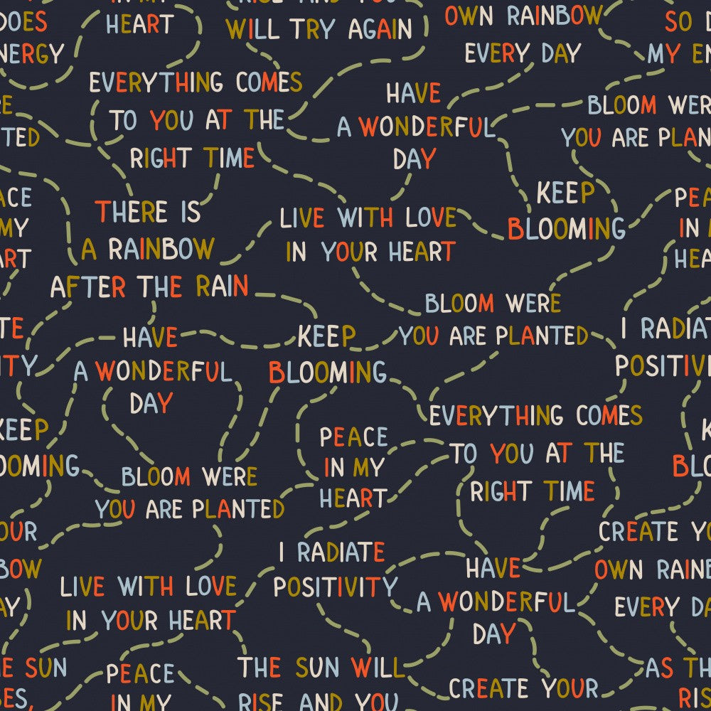 Good Mood Map - Pattern Art Print by Olena Kovalova – Fy!
