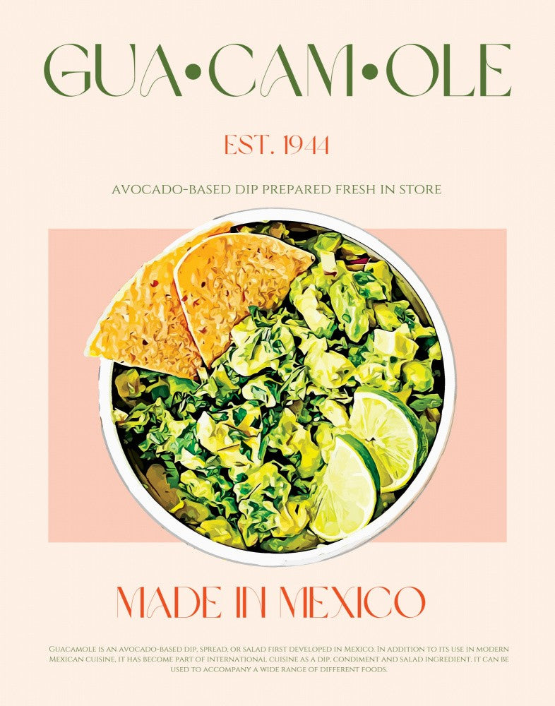 Guacamole Delight Art Print by Nazma Khokhar – Fy!