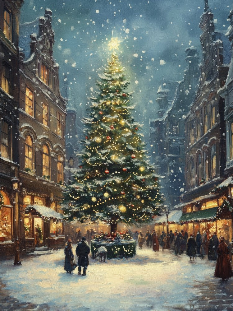 Shining Star Tree Art Print by Jolly And Dash – Fy!