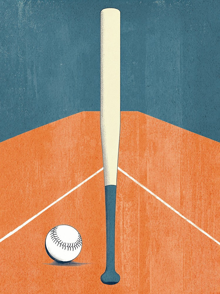 Baseball Green Art Print by Pictufy – Fy!
