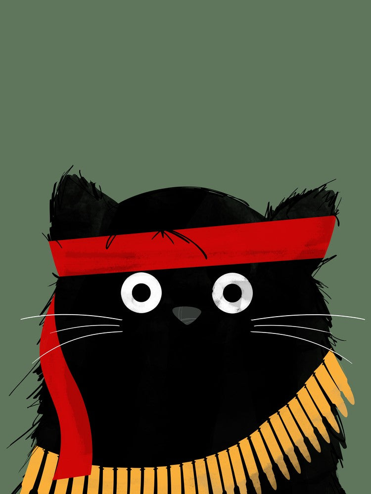 Cat Rambo Art Print by DOOZAL – Fy!