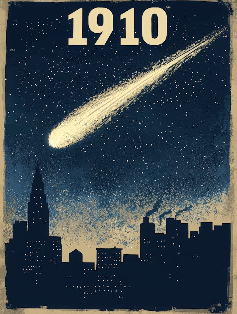 Aihrgdesign A Vintage Science Poster From 1910 Featuring Hall 4d3a045d ...