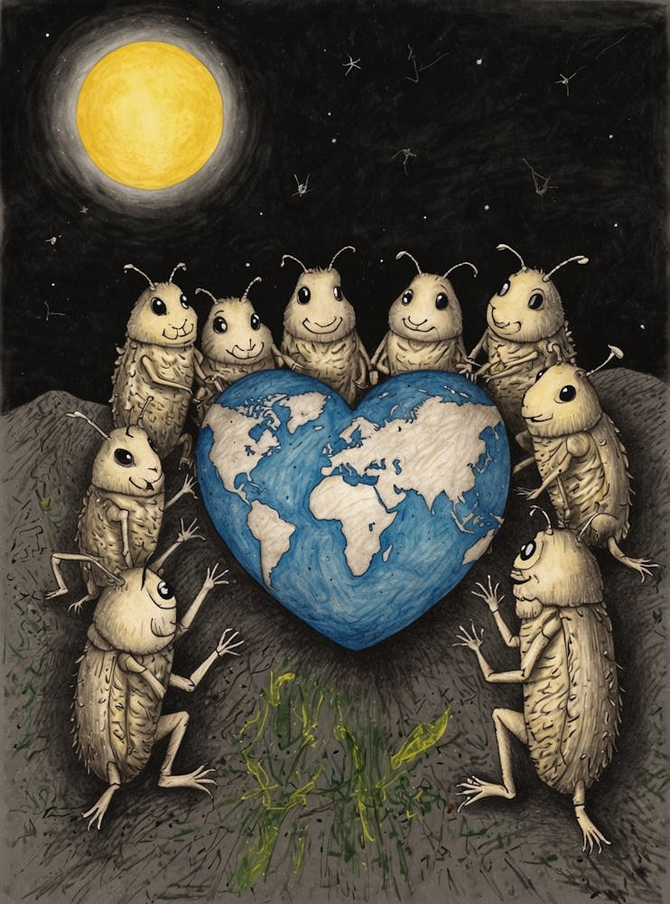 Earth Bugs Art Print by PlayPlusFollow – Fy!