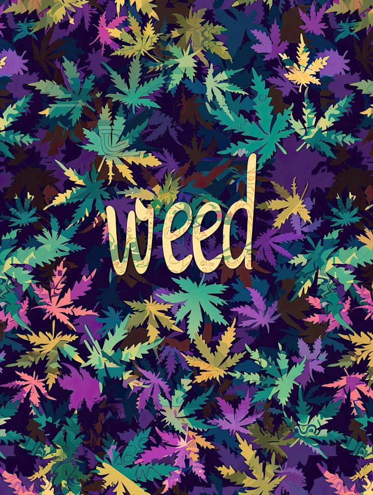 Electric Weed Vibes Art Print by Art-Syndicate – Fy!