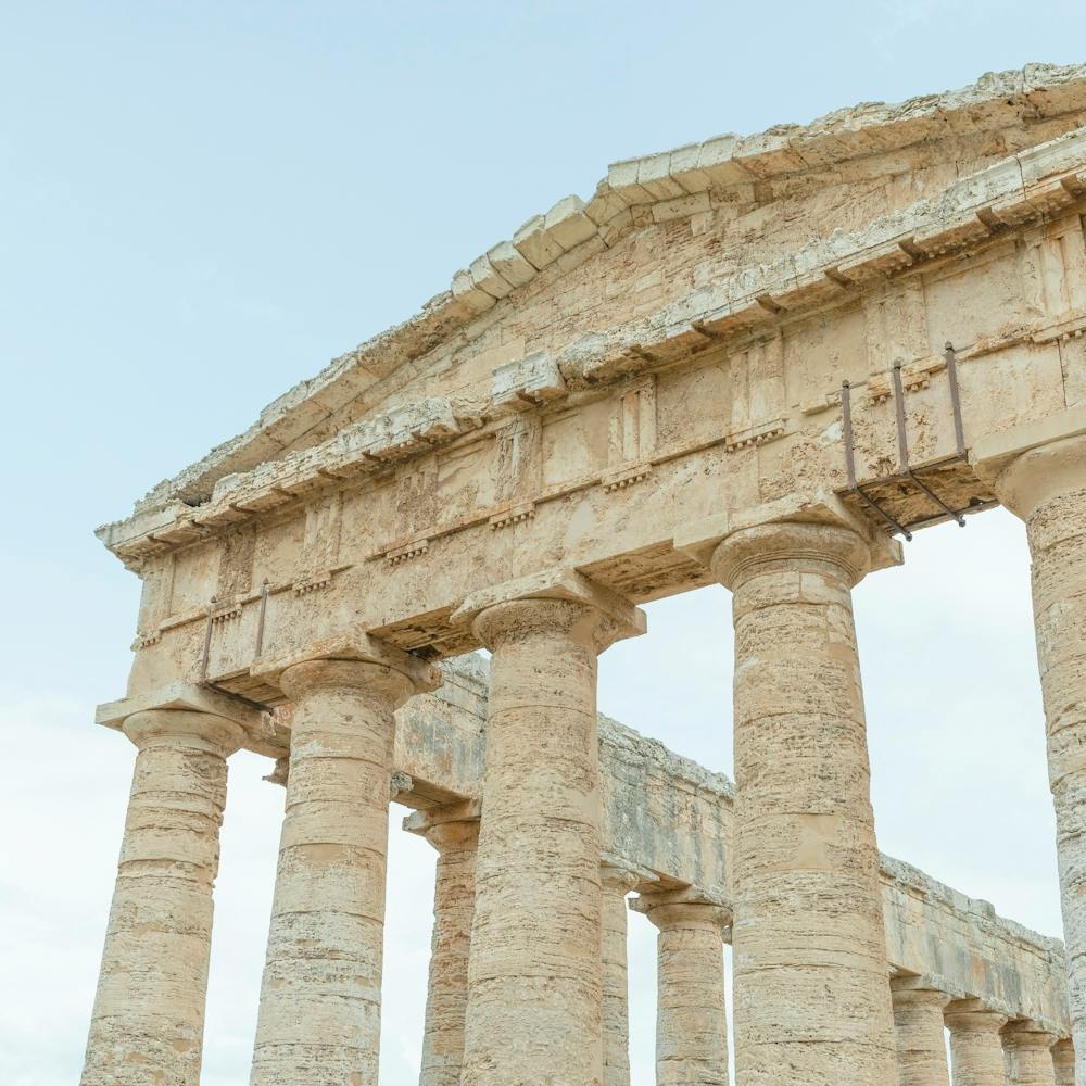 SQUARE Roman Temple - Sicily, Italy Europe - Ancient Architecture ...