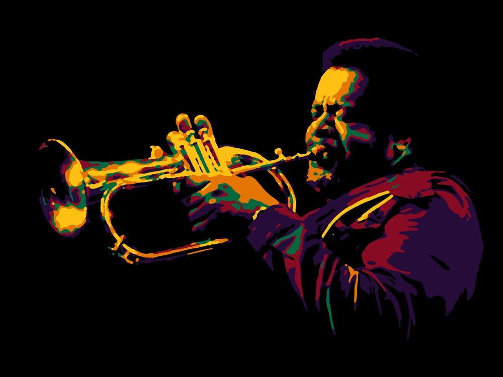 Donald Byrd Jazz Trumpeter Colorful Art Print by Andika Bahtiar – Fy!