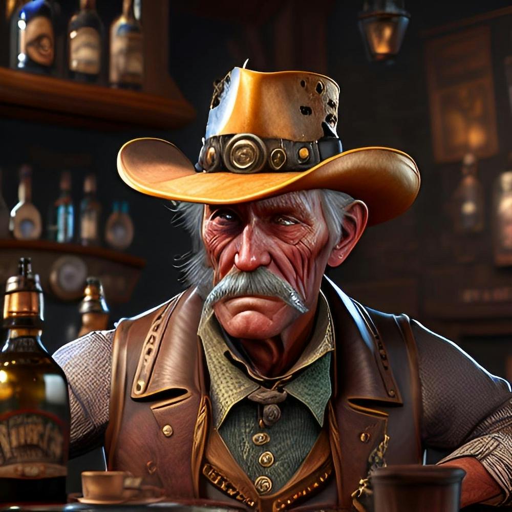 Ol’ Badger Eyed Bob Art Print by Jayro – Fy!