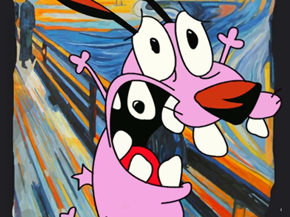 Courage the Cowardly Dog Art Print by Codex – Fy!