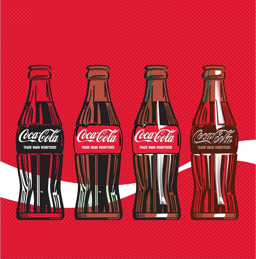 COKE WAVE | COCA COLA POP ART Art Print by POP ART WORLD – Fy!