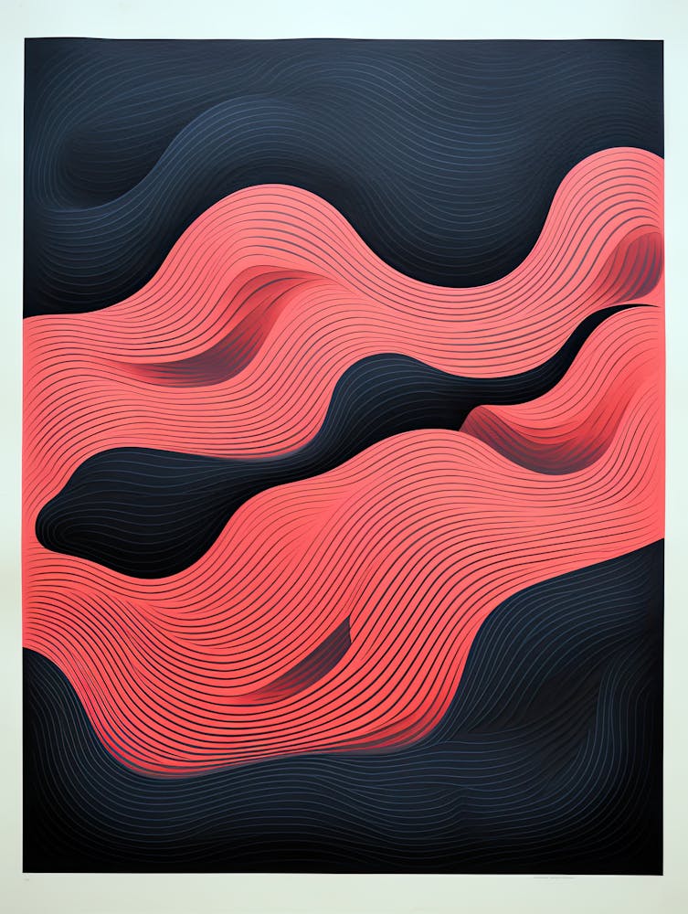 Pulsing Universe - Cosmic Biomorphic Style Art Print by Fy!
