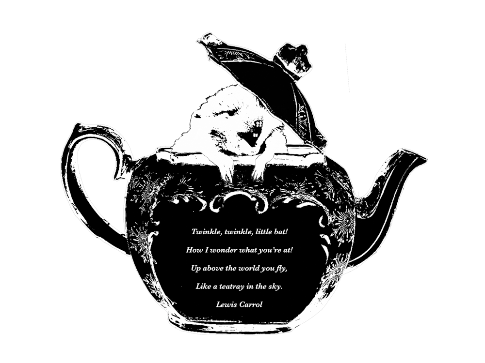 Dormouse in a Teapot from Alice in Wonderland Art Print by Art by Ross ...