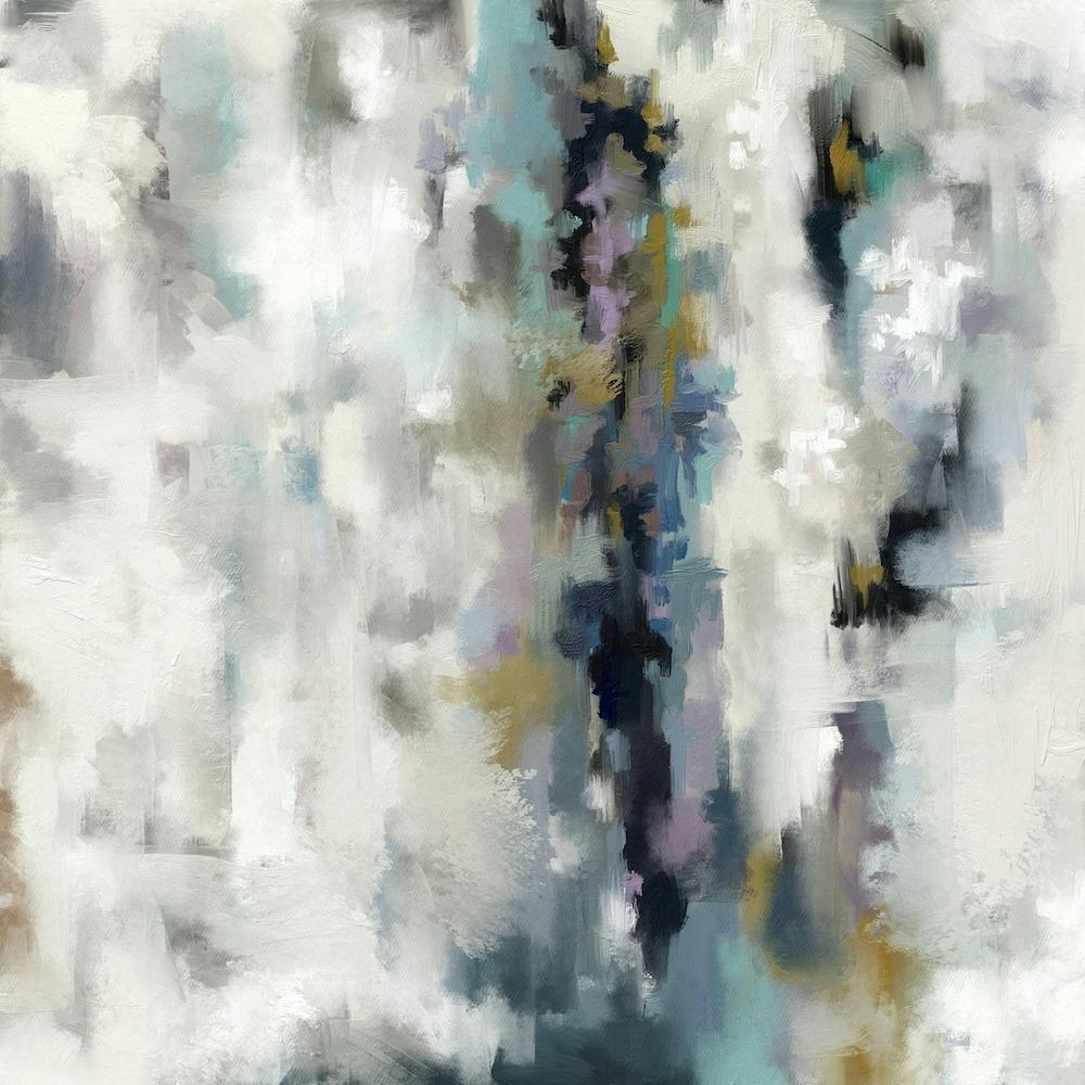 Cascade In Blue Art Print by Shawn Conn Art – Fy!