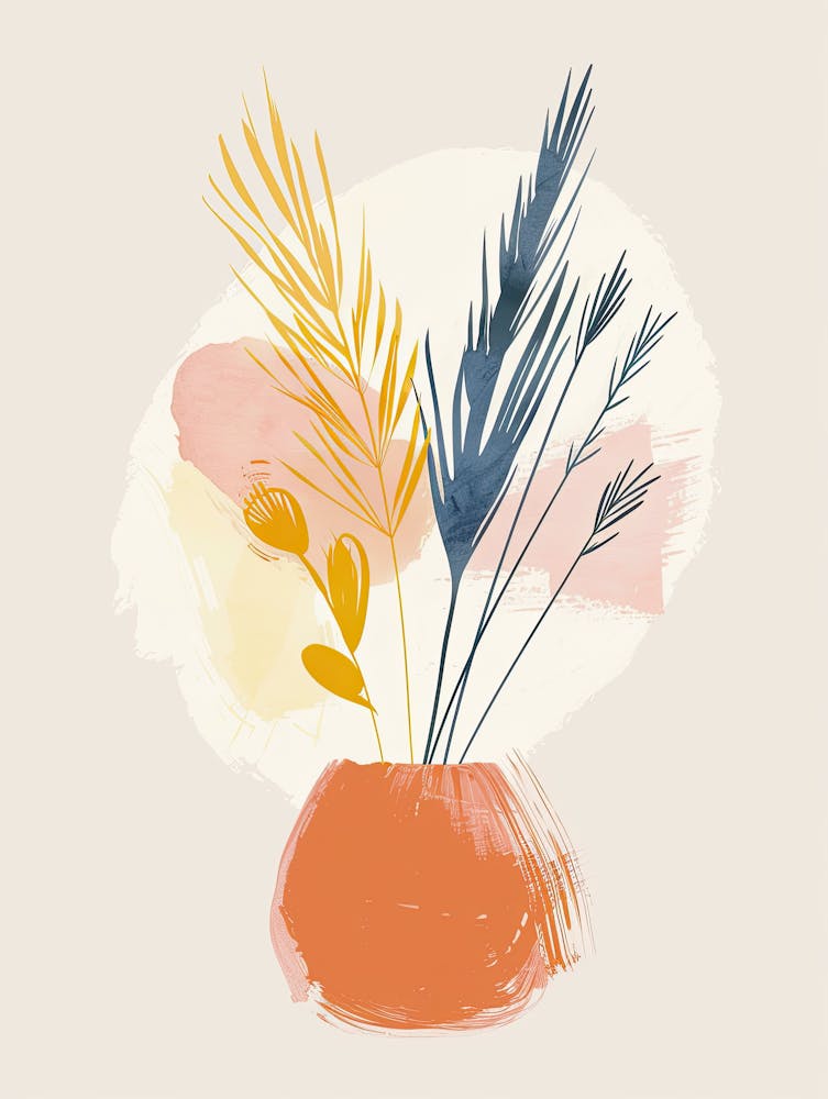 Atomic Sunset Mid Century Style Art Print by Bauhaus-Syndicate – Fy!