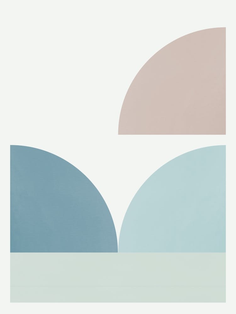 Geometric shape compo 01 Art Print by Little Dean – Fy!