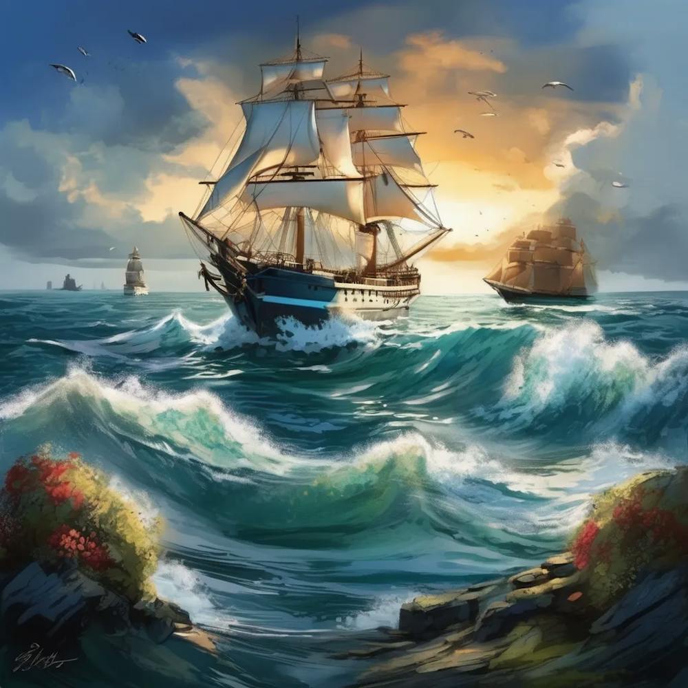 Shipstorm Art Print by Fia6N – Fy!