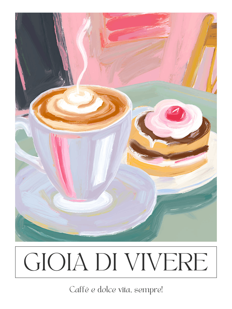Gioa Di Vivere Art Print by OHKIMIKO – Fy!