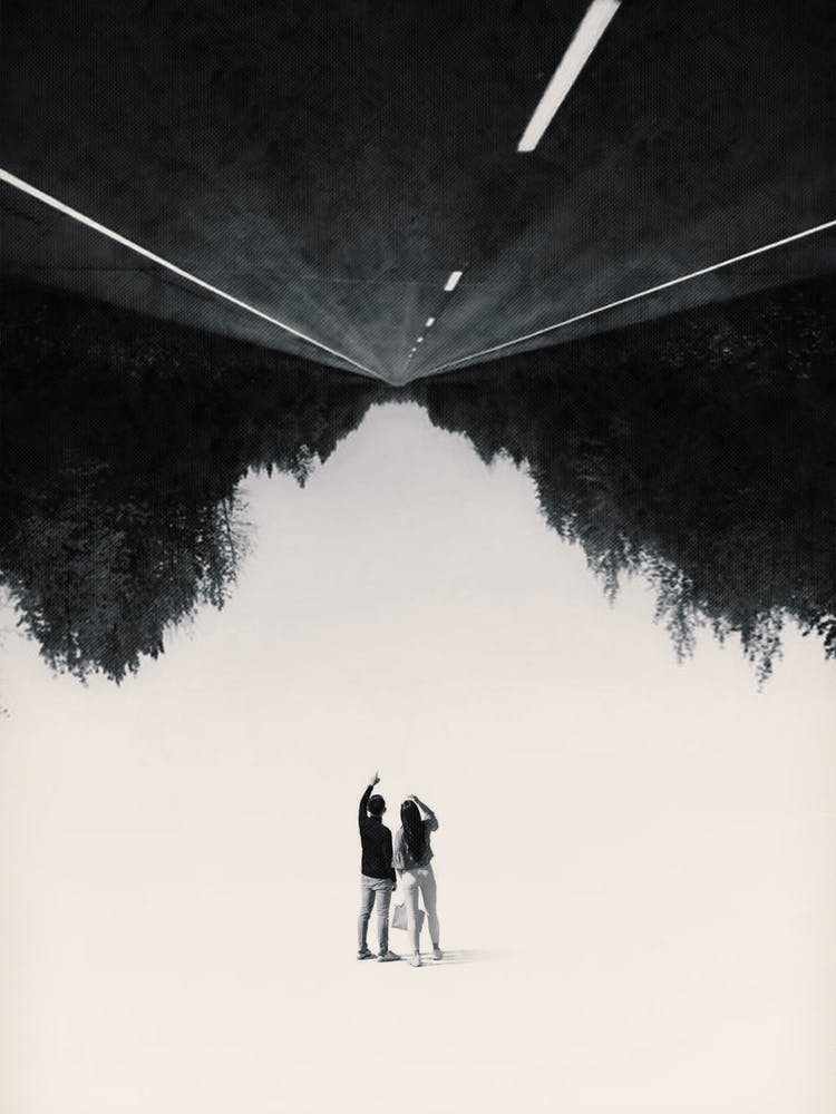 Upside Down World Art Print by Underdott Art – Fy!