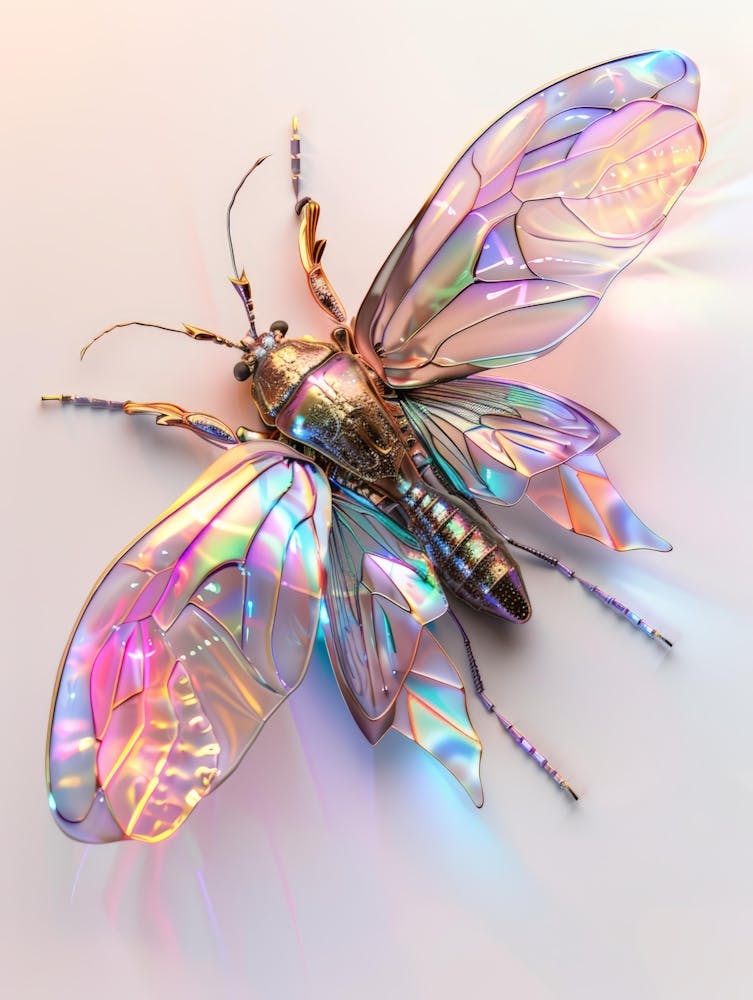 Cd Bug Art Print by Moving Clouds Art – Fy!