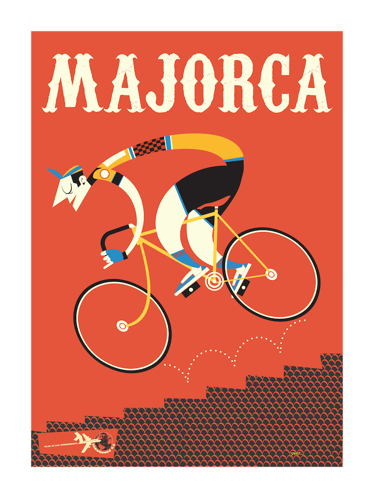 Fly Aeromundo Majorca Art Print by daviz – Fy!