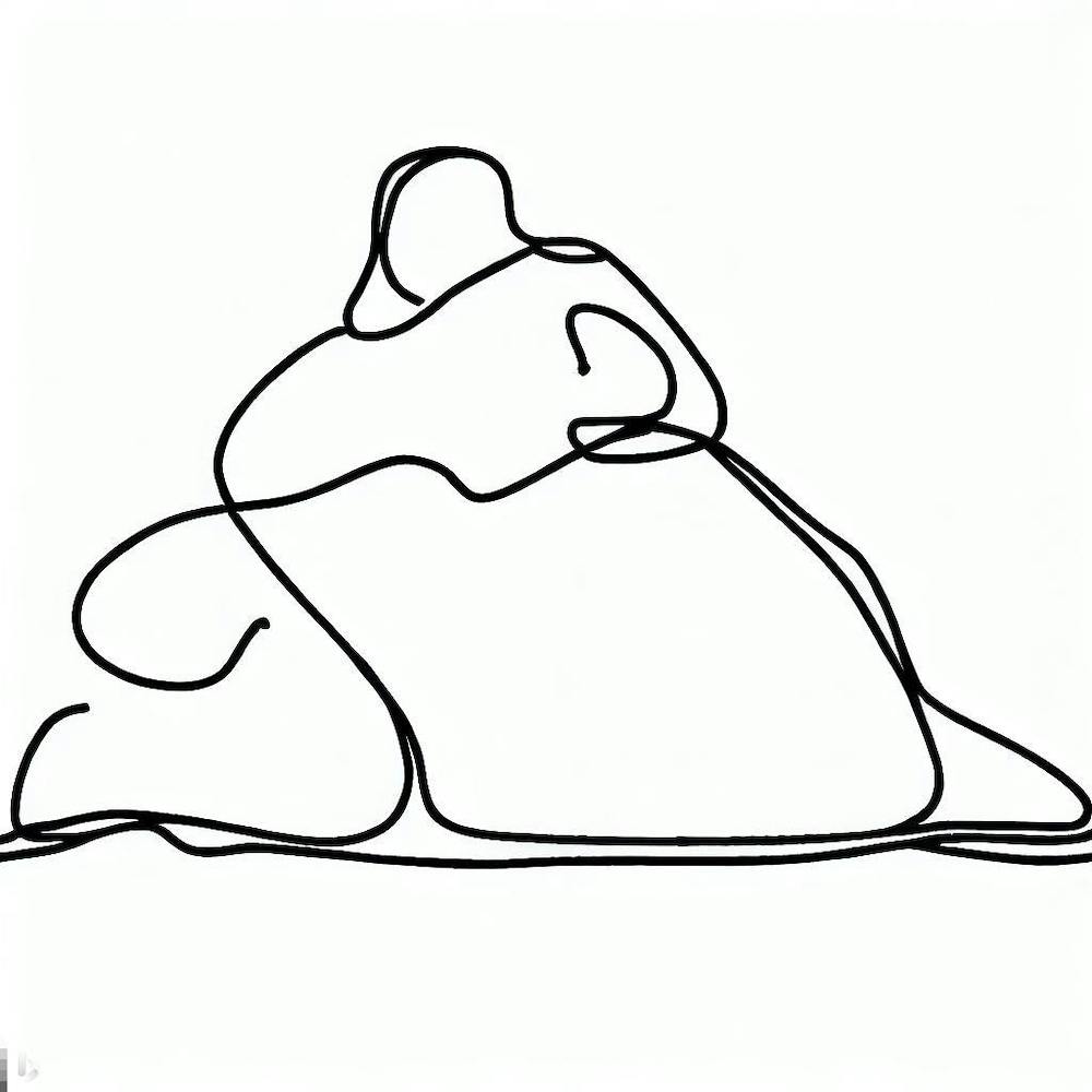 Giant line Art Print by Nexis – Fy!