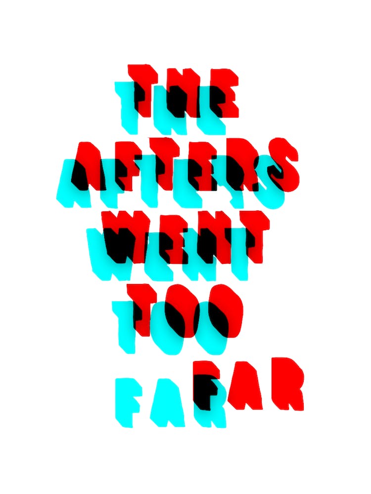 Typography After Party Art Print by ThatPosterGirl – Fy!