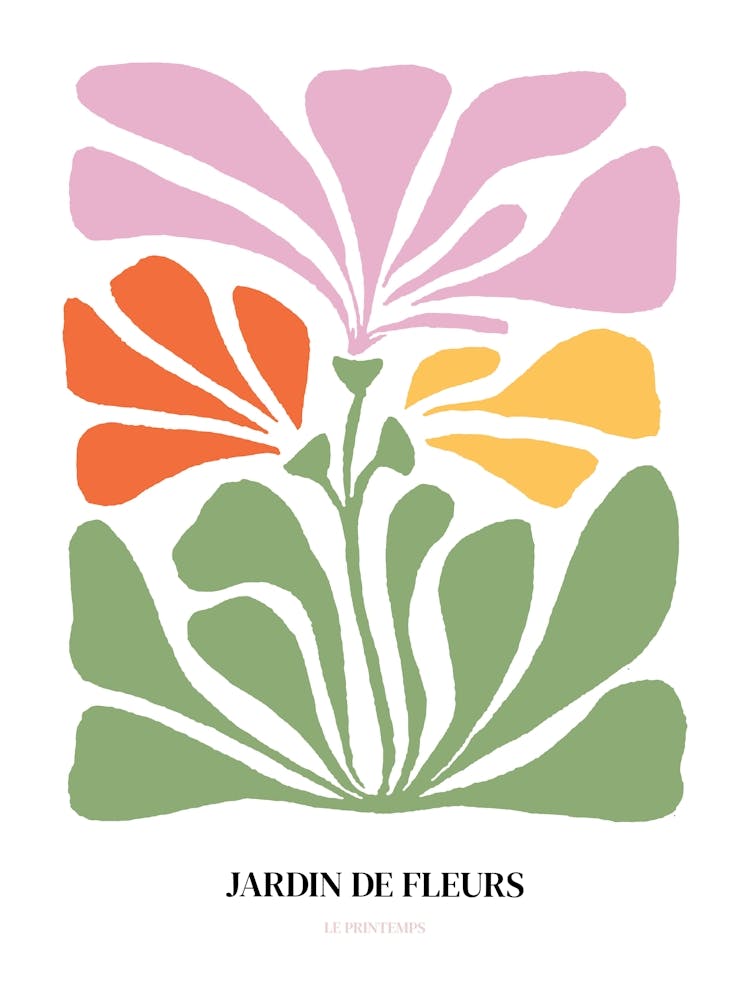 Jardin De Fleurs No 1 Art Print by Blim and Blum – Fy!
