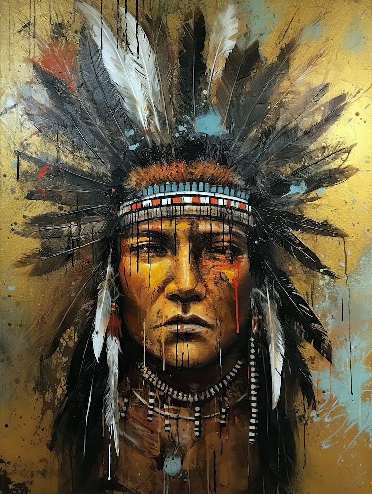 Portraits of Native American Spirit Art Print by Art-Syndicate – Fy!