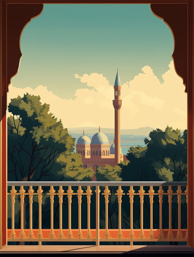 Topkapi Palace Art Deco 3 Art Print by PixelPerfect – Fy!