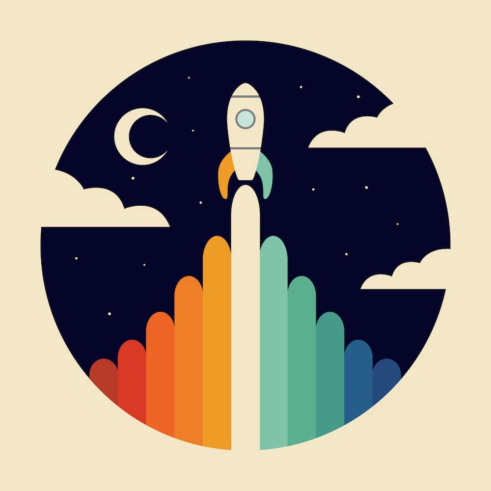 Up kids art print Art Print by Andy Westface – Fy!