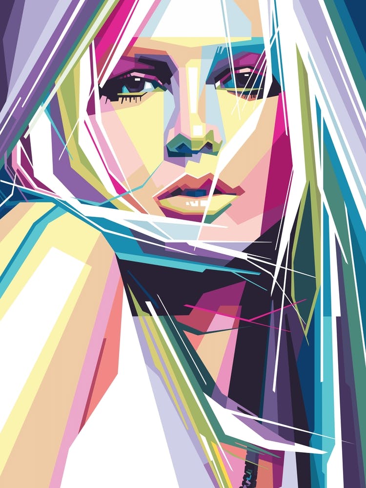 The Princess Of Pop Art Print by Alkahfsmart – Fy!