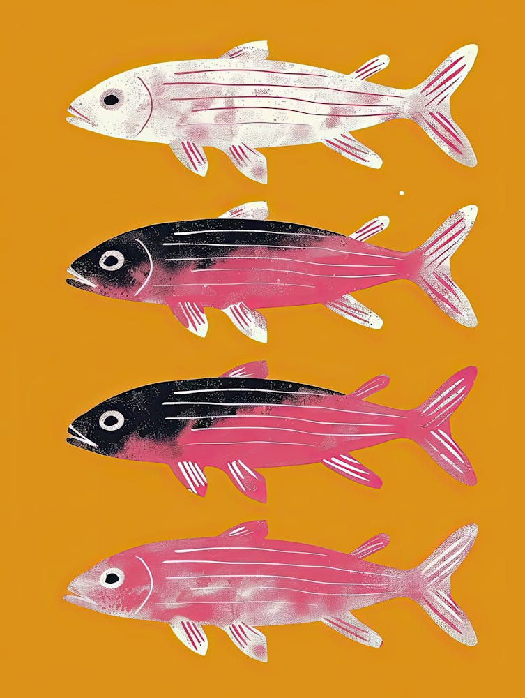 Streamline Motion Fish Poster Art Print by Art-Syndicate – Fy!