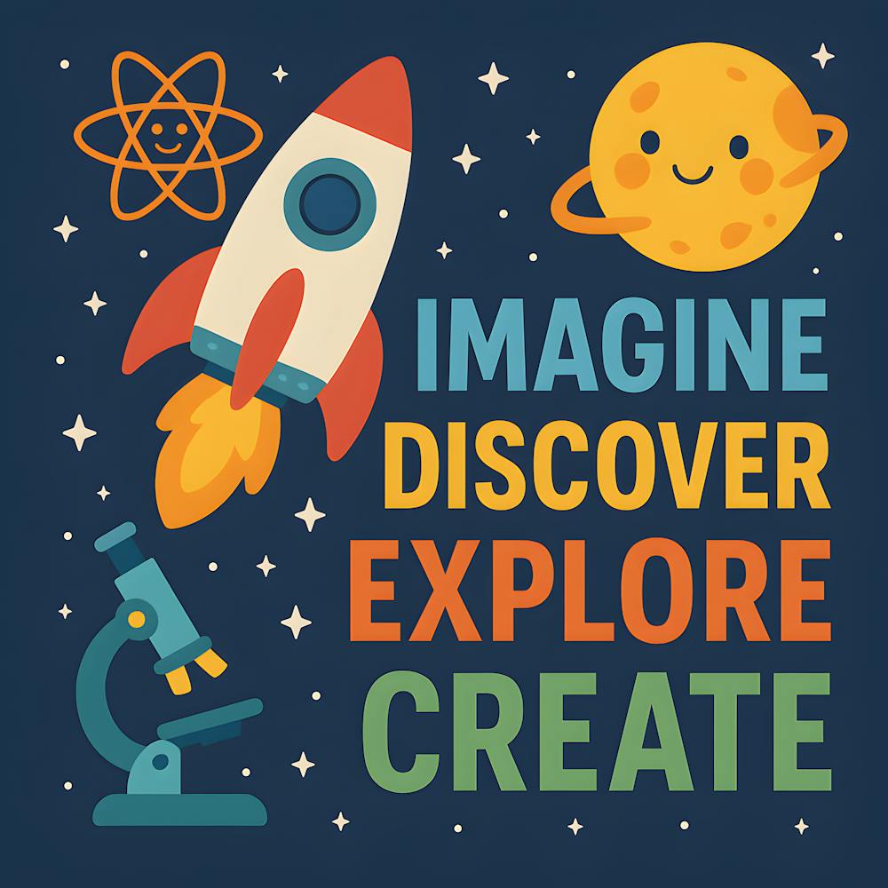 Imagine Discover Explore Create Art Print by Gutyz Designs – Fy!