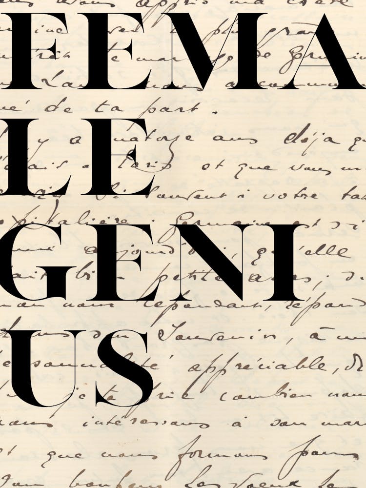 female genius 1 Art Print by Lucent Art Shop – Fy!