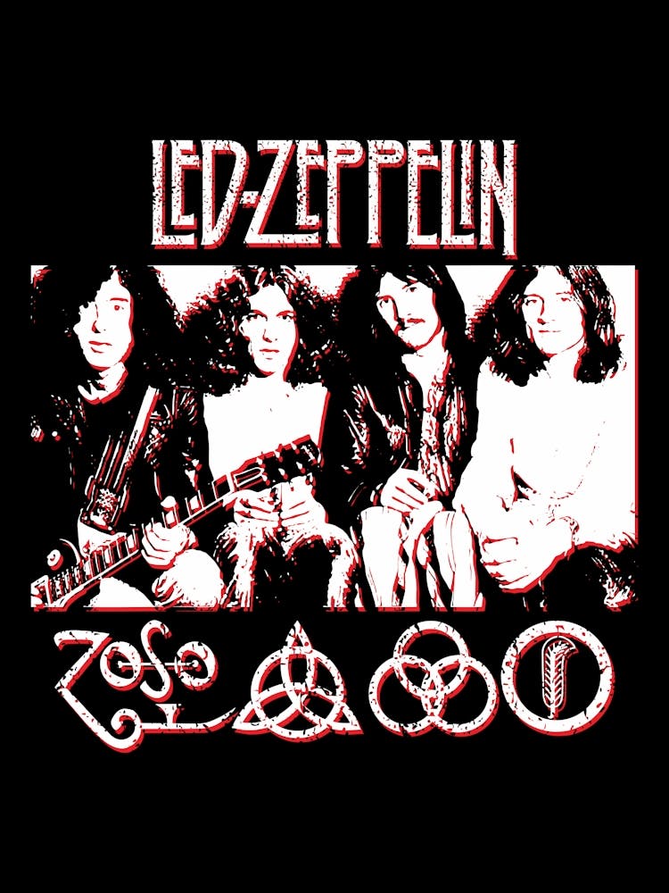 Led Zeppelin 2 Art Print by music soul – Fy!