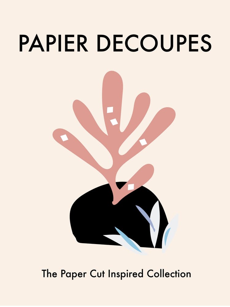 Paper Cut Out Abstract Art Print by Mambo – Fy!