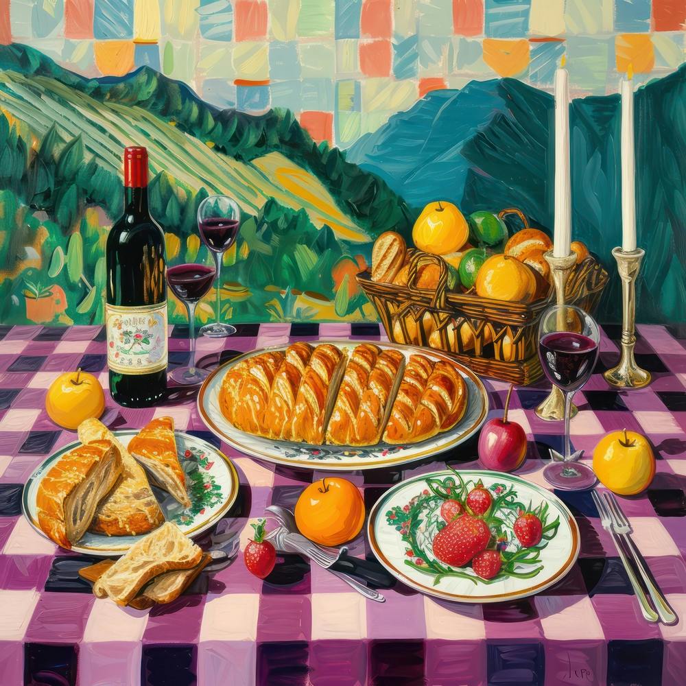 Trattoria Del Viale Trattoria Italian Food Kitchen Art Print by Artful ...