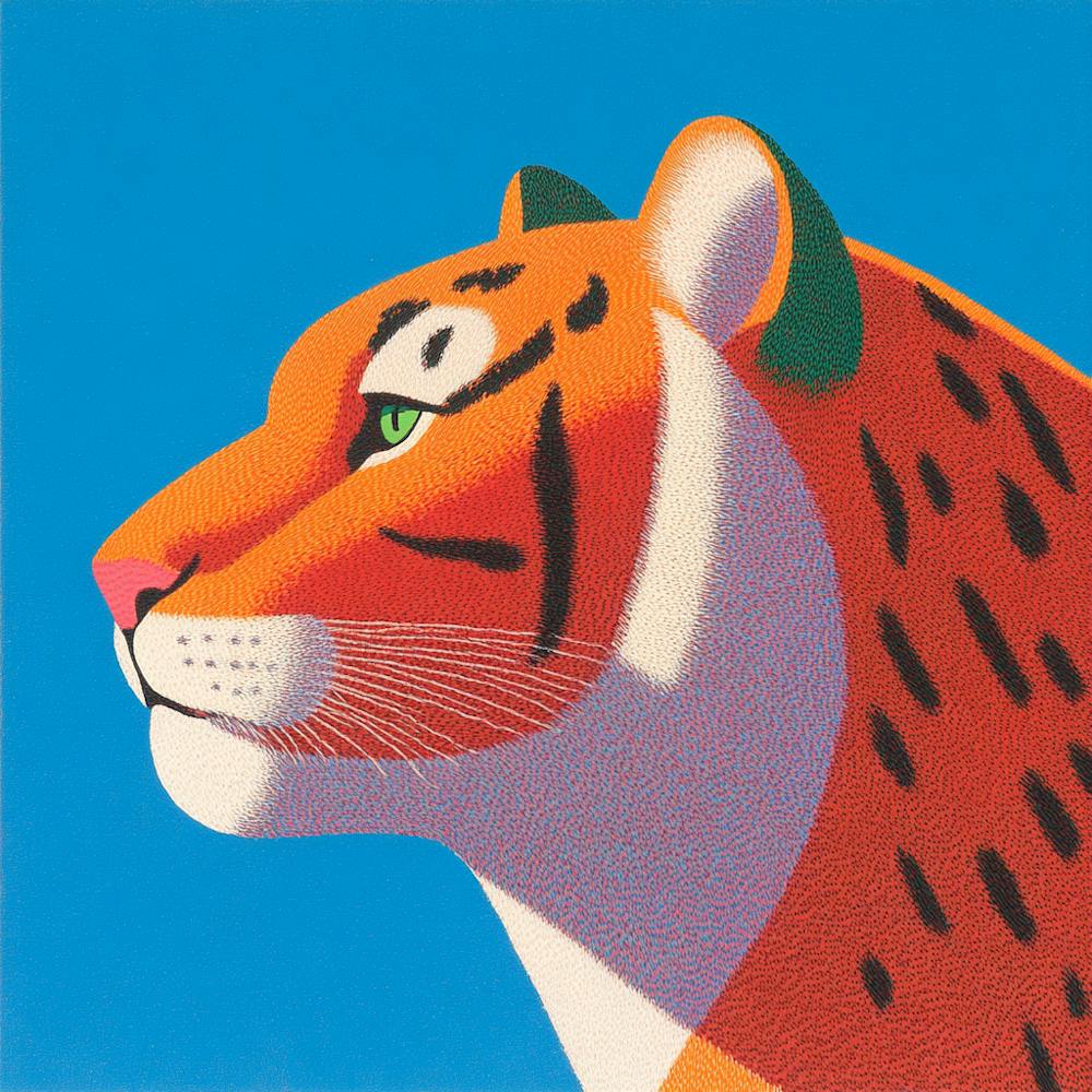 Tiger 1 Art Print by Maxleron – Fy!