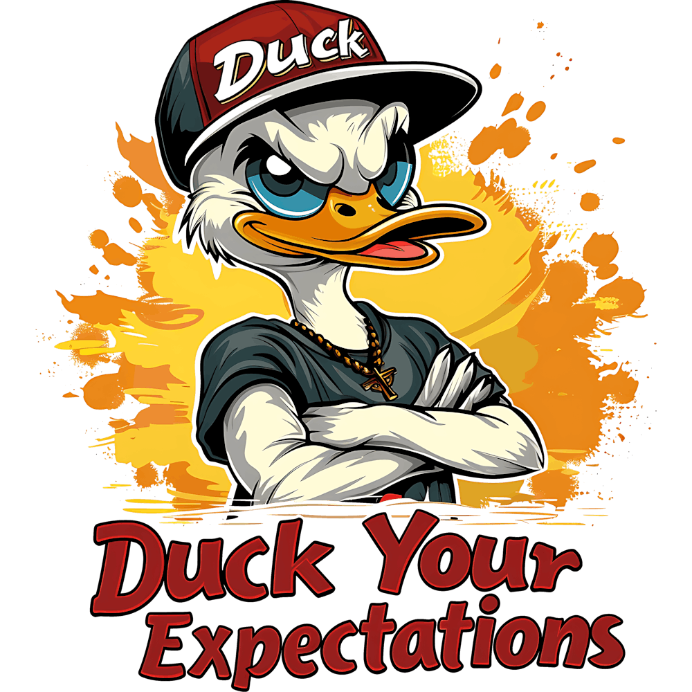 Duck Your Expectations Art Print by BestArt – Fy!